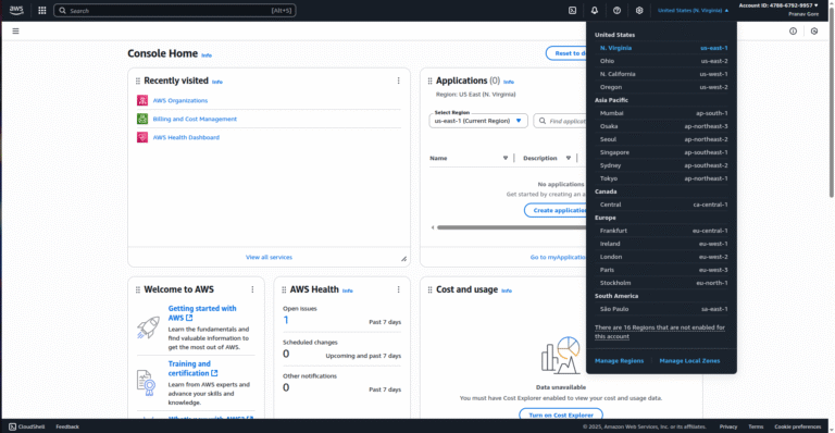AWS Management Console: Step-by-Step Beginner’s Guide (2025) - DevOpslover